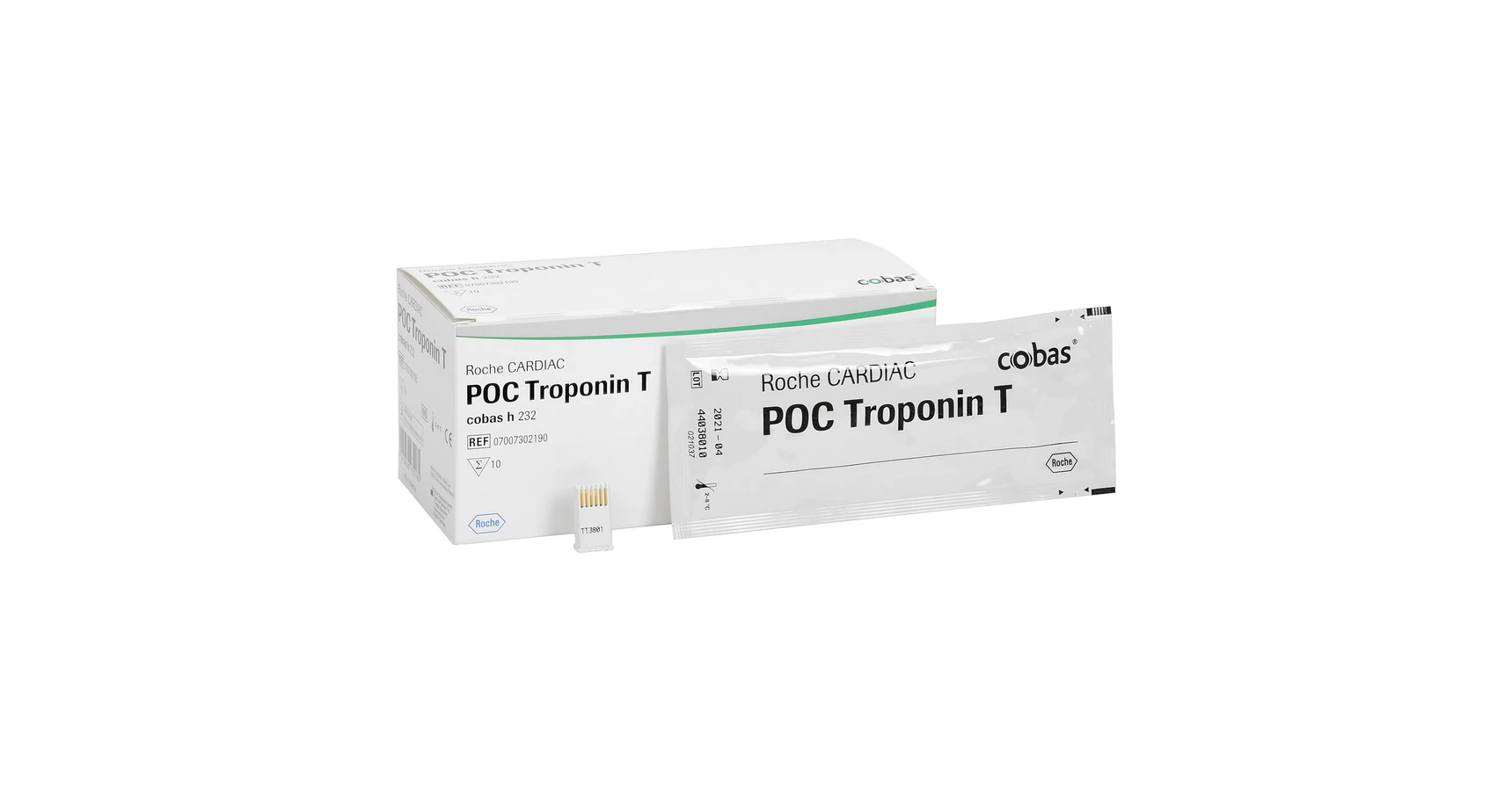 Roche CARDIAC POC Troponin T teszt (10 db / doboz)