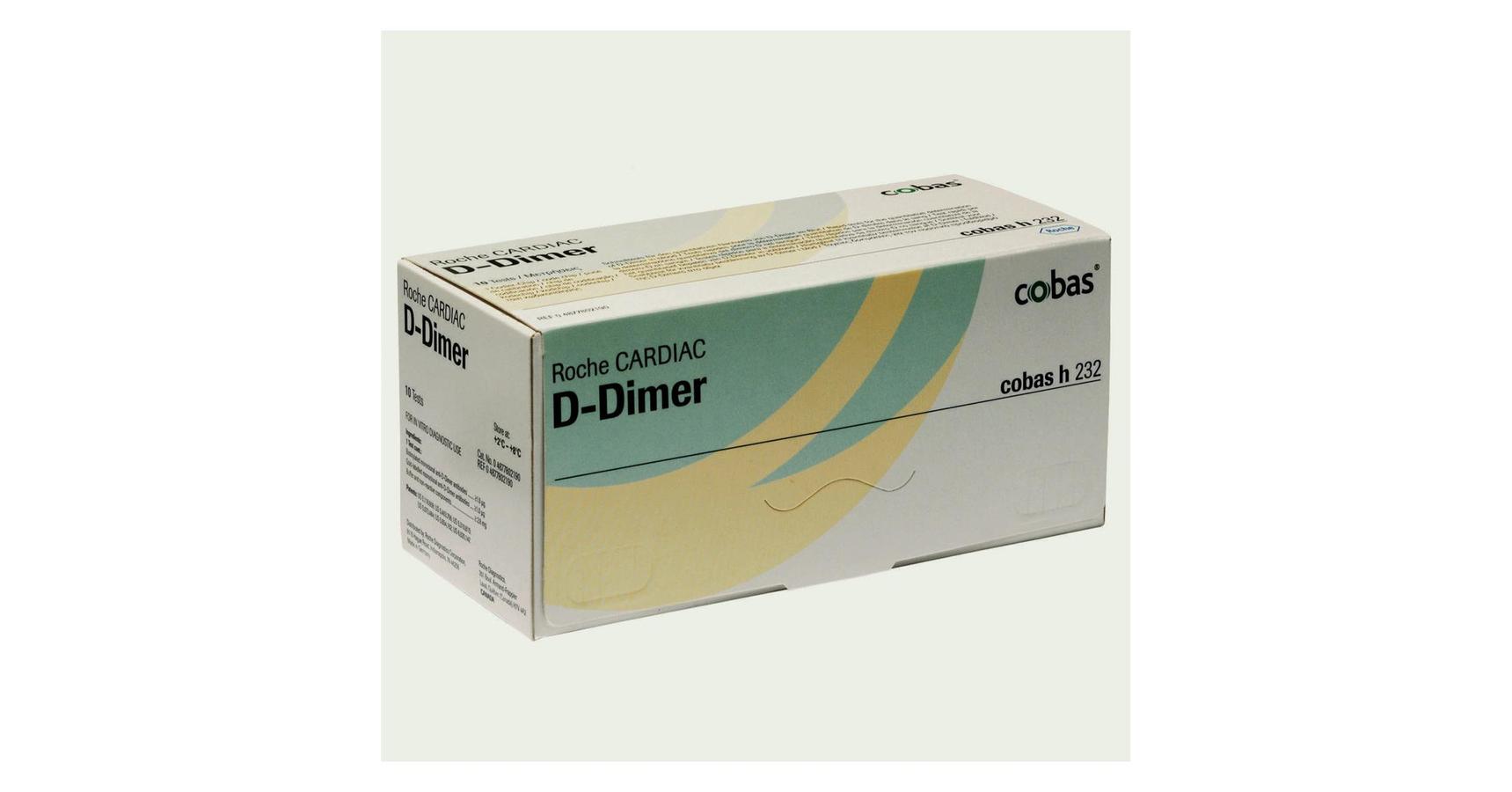 Roche Cardiac D-Dimer teszt (10 db / doboz)